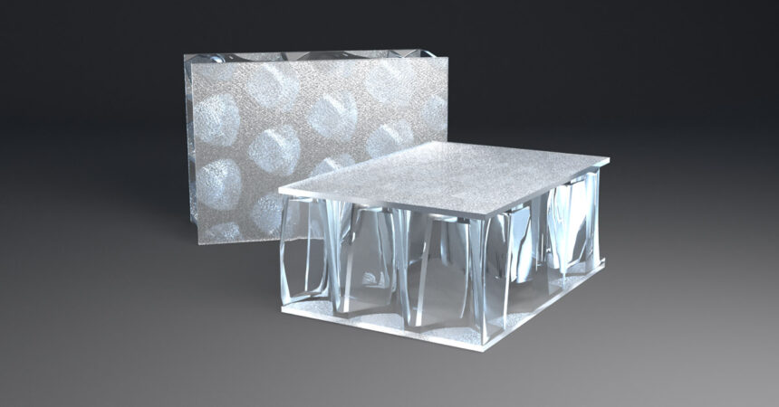 Cellophane House - innovative lightweight architectural panels used in ...