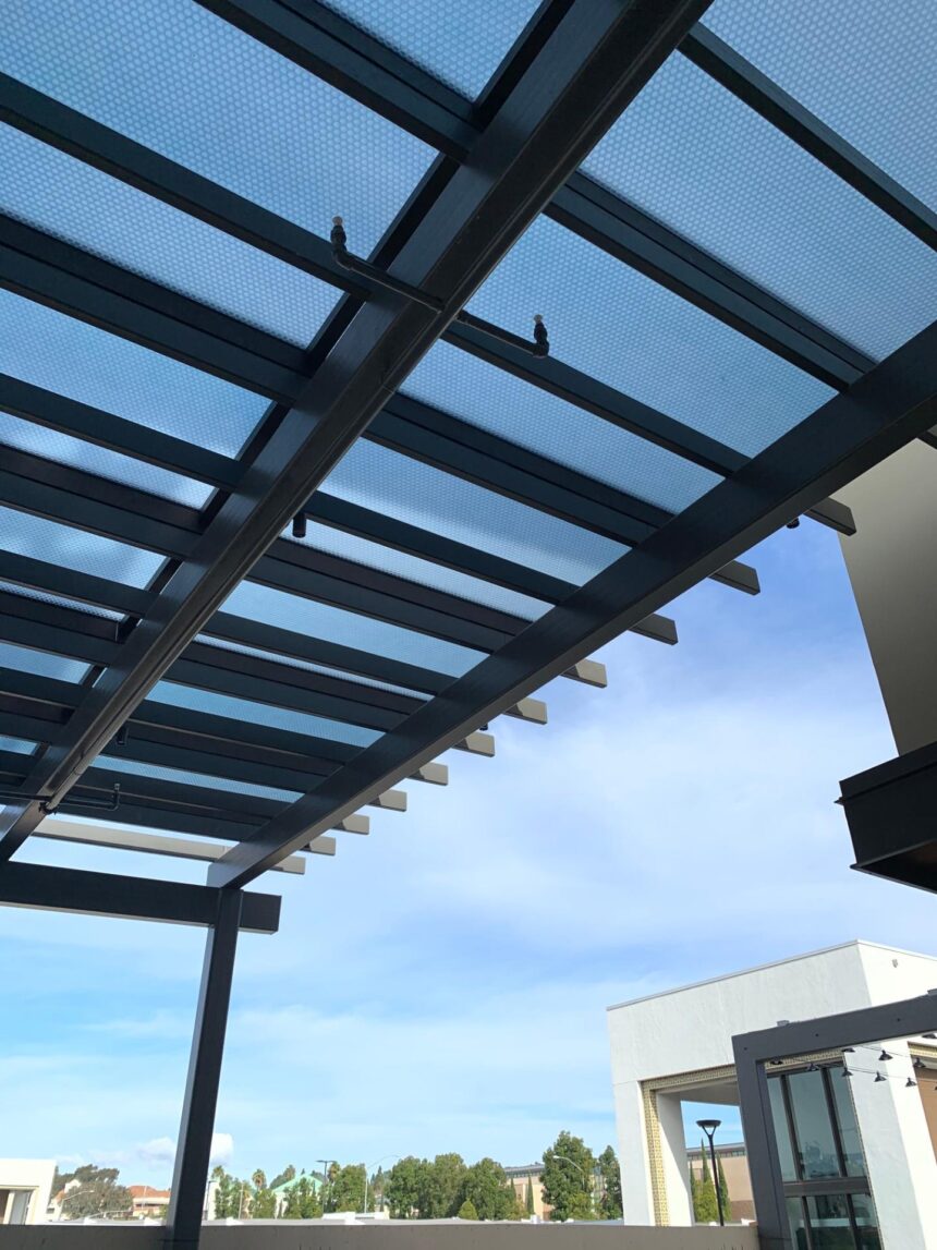 clear-PEP translucent UV-protected canopies - Moxie Surfaces