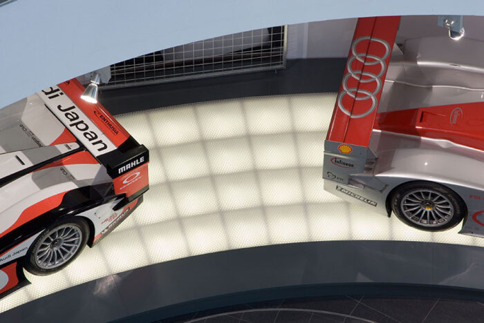 Translucent panels and their incredible strength and durability at Audi ...