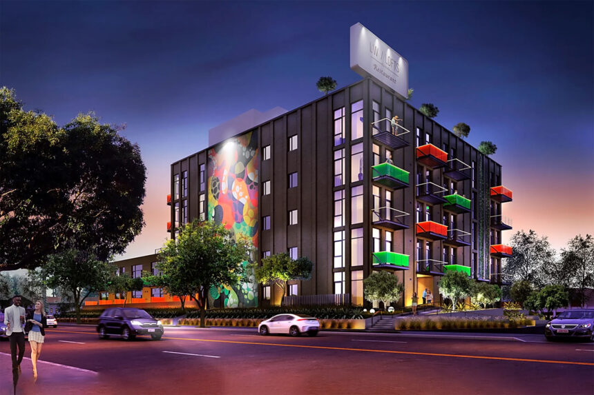 A modern touch to Los Angeles' architectural landscape through balcony ...