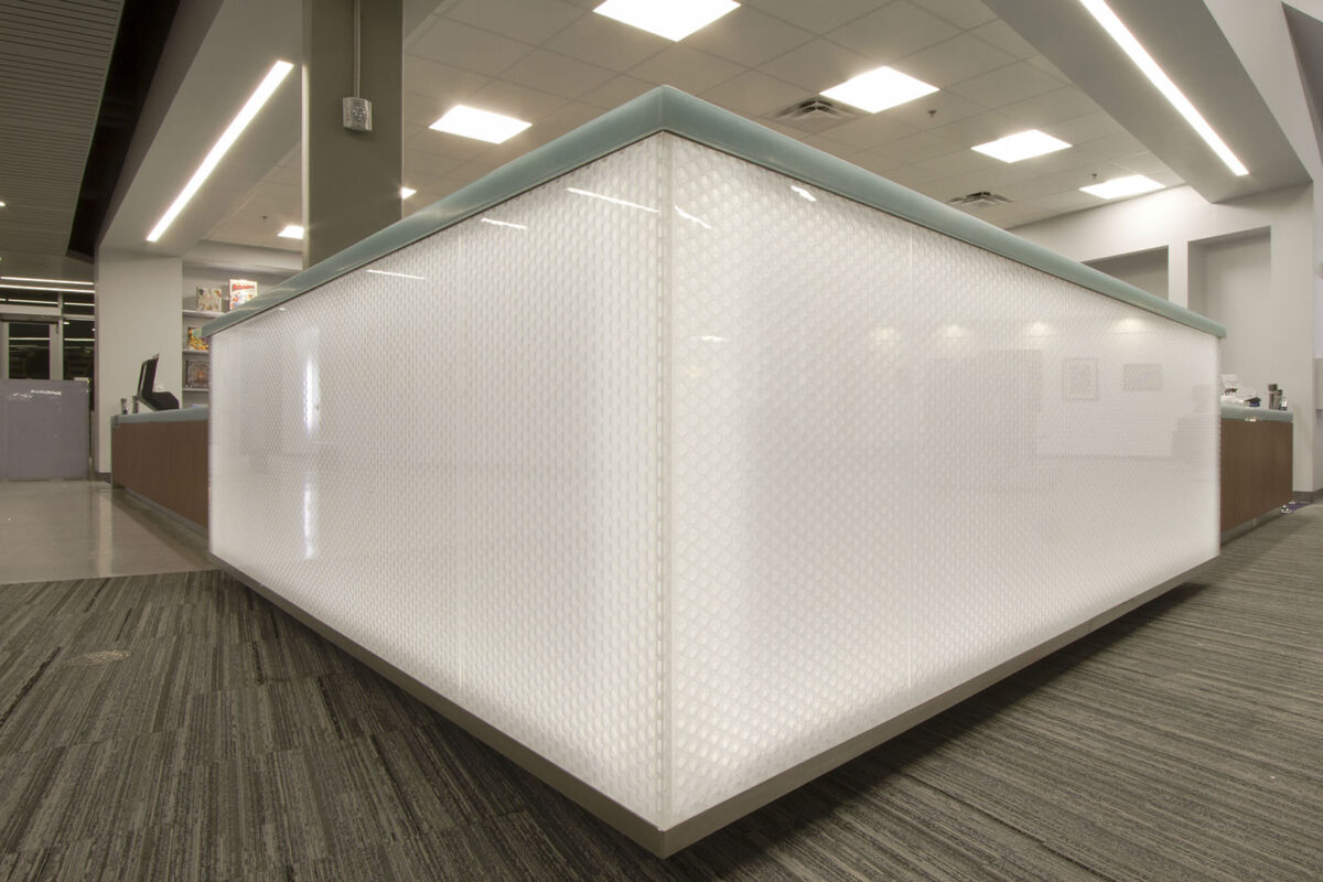 clear-PEP satin: Aesthetic Upgrade for Scottsdale College - Moxie Surfaces