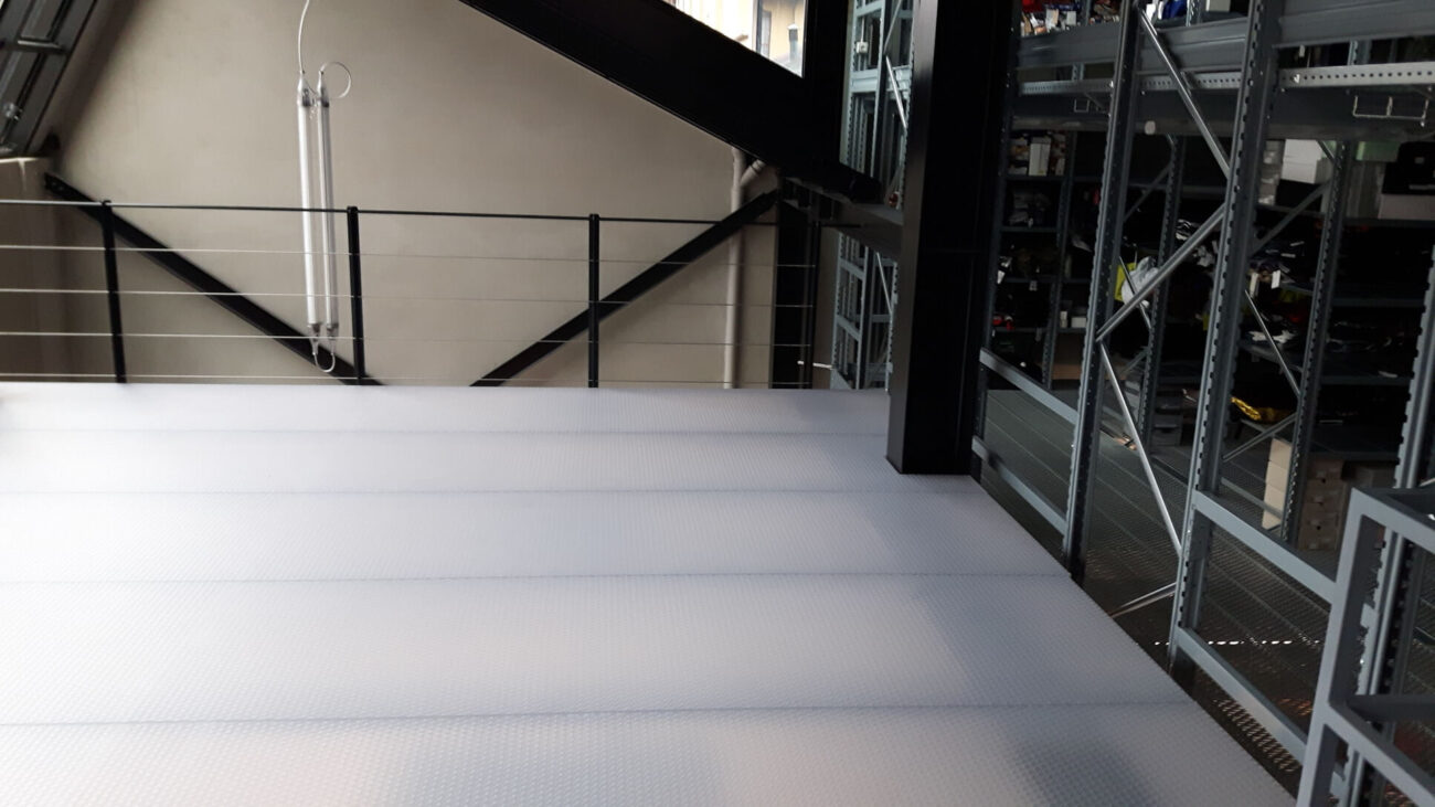 Heavy-duty translucent flooring for bold architectural designs - Moxie ...