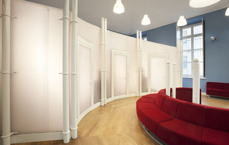 150,000 square feet major renovation using clear-PEP UV PC Satin - City ...